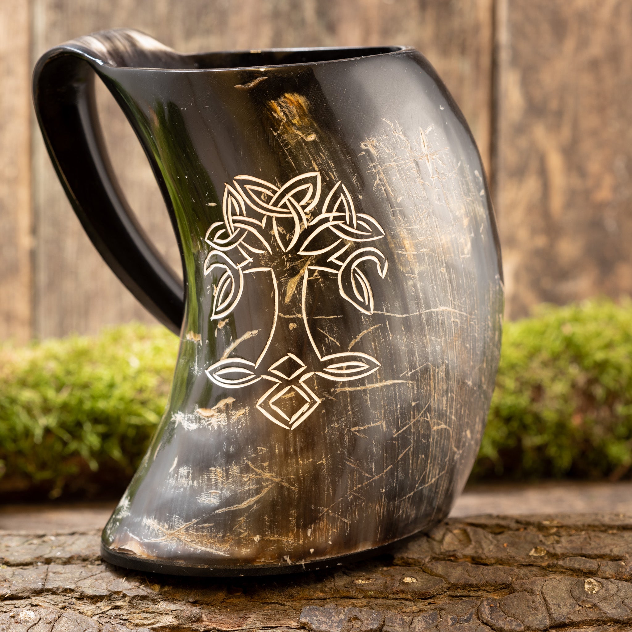 Viking mug Rock carving Horn - Free Shipping! – Ydale